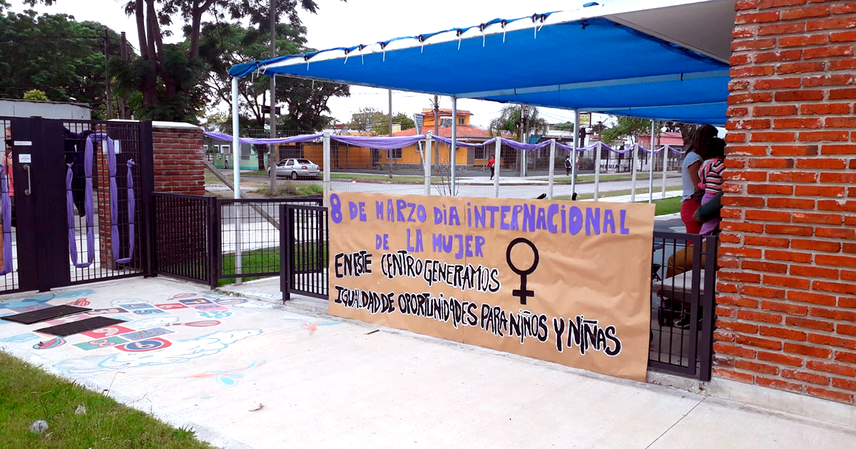 El 8M en los centros CAIF | Juventud Para Cristo